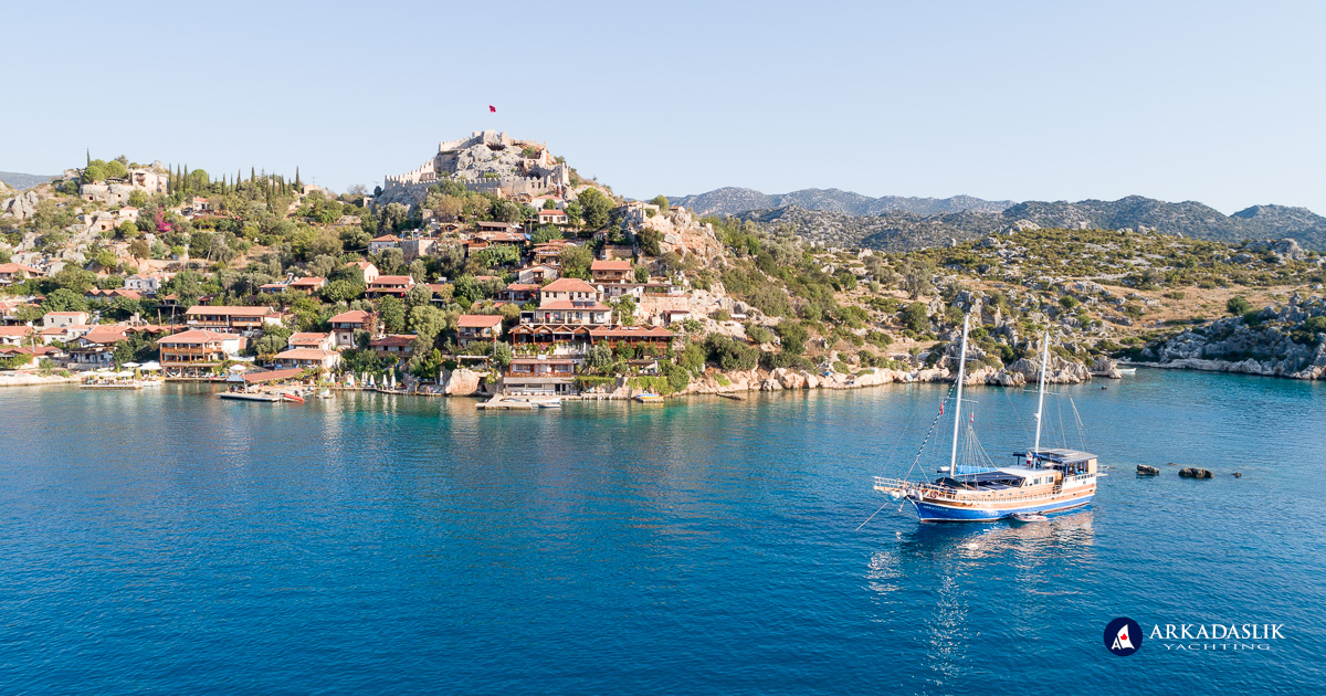 Explore Simena Castle and Kekova's Wonders | Arkadaslik Yachting